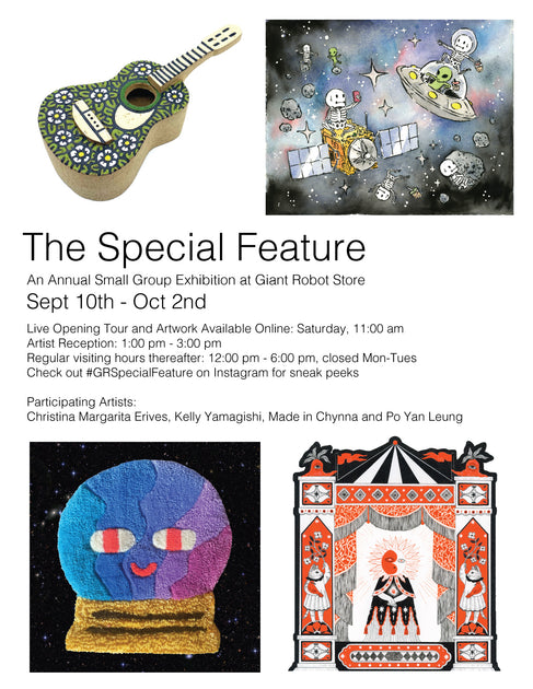 The Special Feature Show: A Yearly Small Group Exhibition at Giant Rob ...