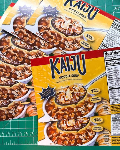 Kaiju 2024 - Emily Gawronski - "Kaiju Noodle Soup" – GiantRobotStore