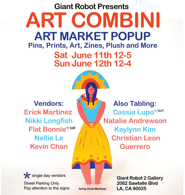 Art Combini: Art Market Pop Up - Sat June 11th 12-5 and Sun June 12th ...