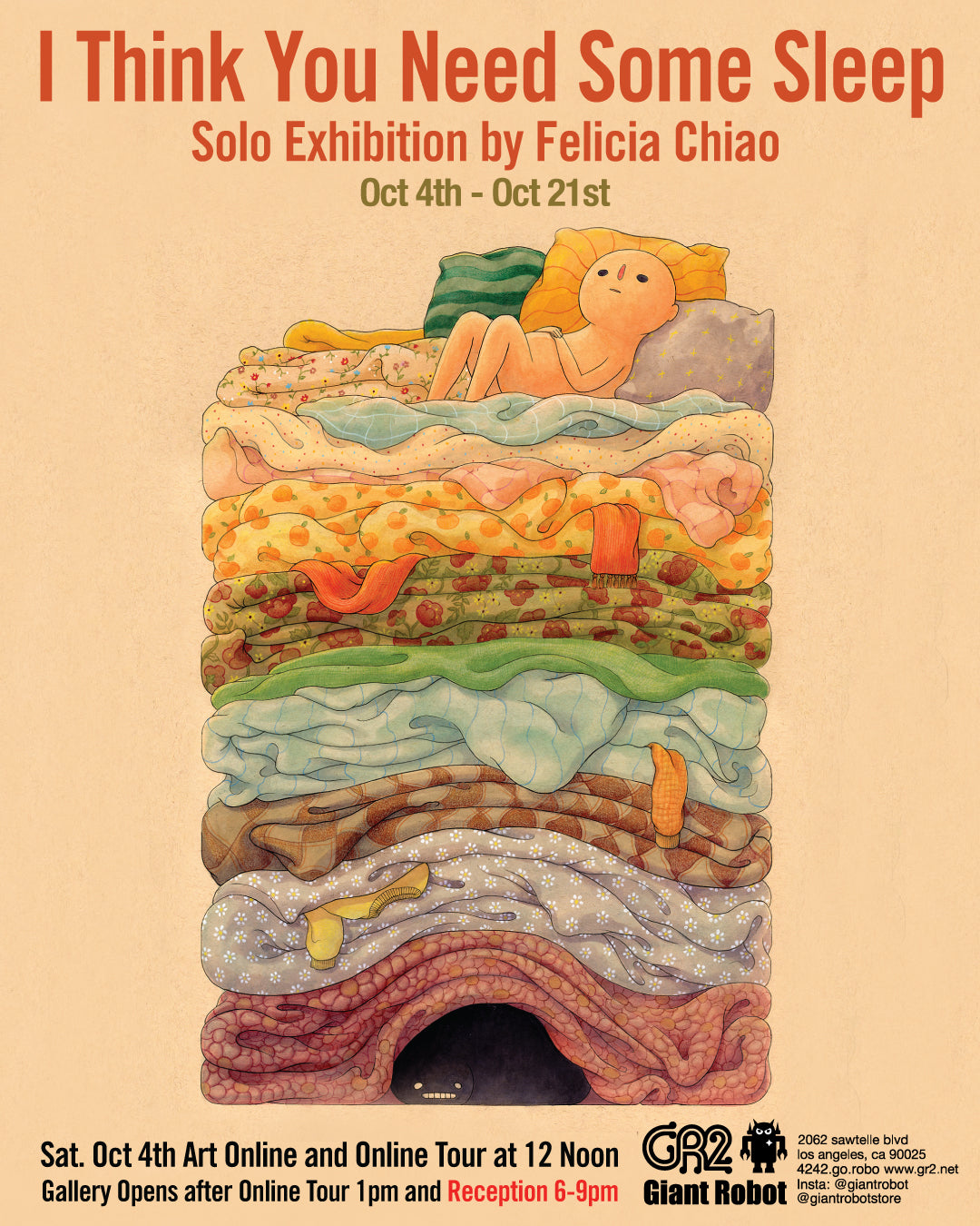 Felicia Chiao’s “I Think You Need Some Sleep” Opens at GR2 October 4–2 ...