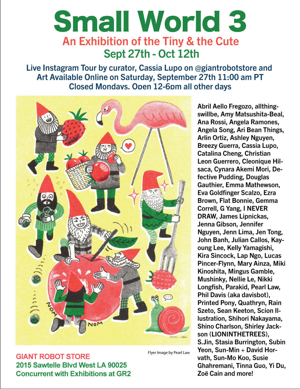 Giant Robot Store Presents: Small World 3: An Exhibition of the T ...