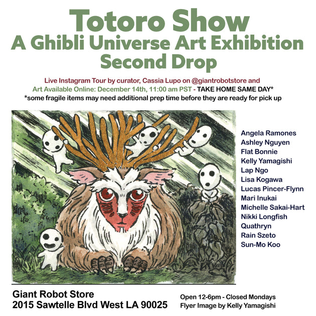 SECOND DROP! TOTORO SHOW 2024: A Ghibli Universe Art Exhibition ...