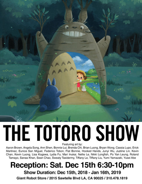 The Totoro Show at Giant Robot Store December 15th – GiantRobotStore