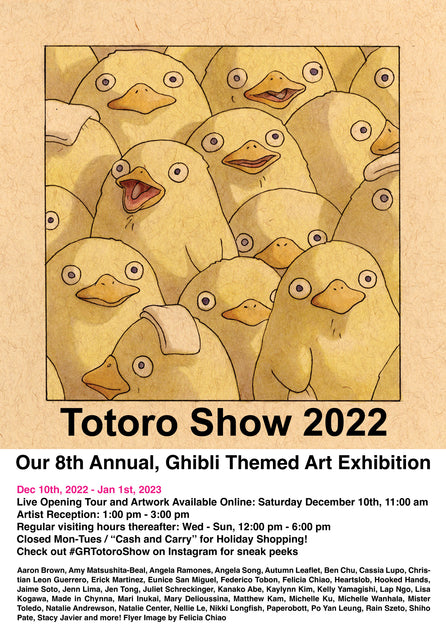Totoro Show 2022 Begins December 10th – GiantRobotStore