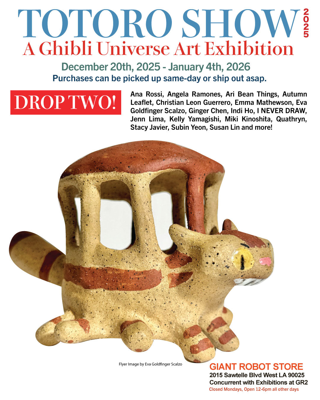 Totoro Show 2025 Celebrates the Ghibli Universe Drop Two! – GiantRobotStore