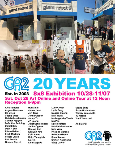 GR2: 20 Year Anniversary - 8 x 8 Exhibition (2023) – GiantRobotStore