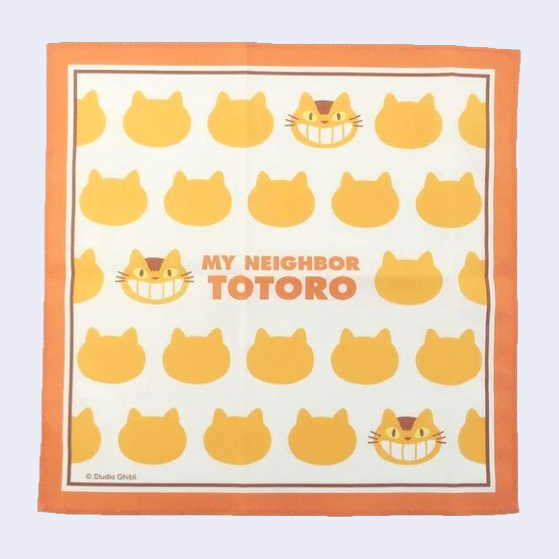 My Neighbor Totoro - Handkerchief (Orange Catbus) – GiantRobotStore