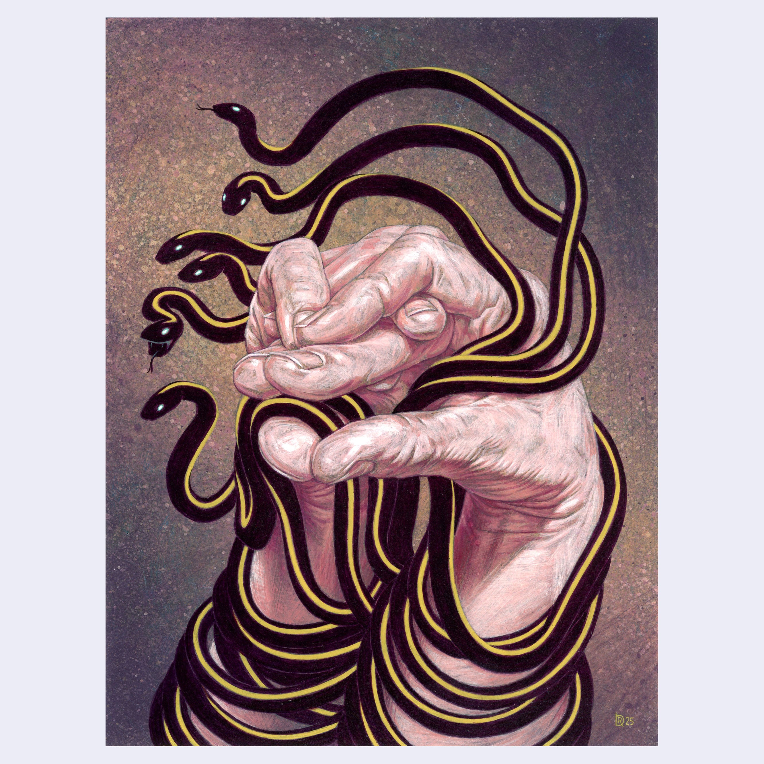 Year of the Snake 2025 - Dale Raines - "Hiss Handss" – GiantRobotStore