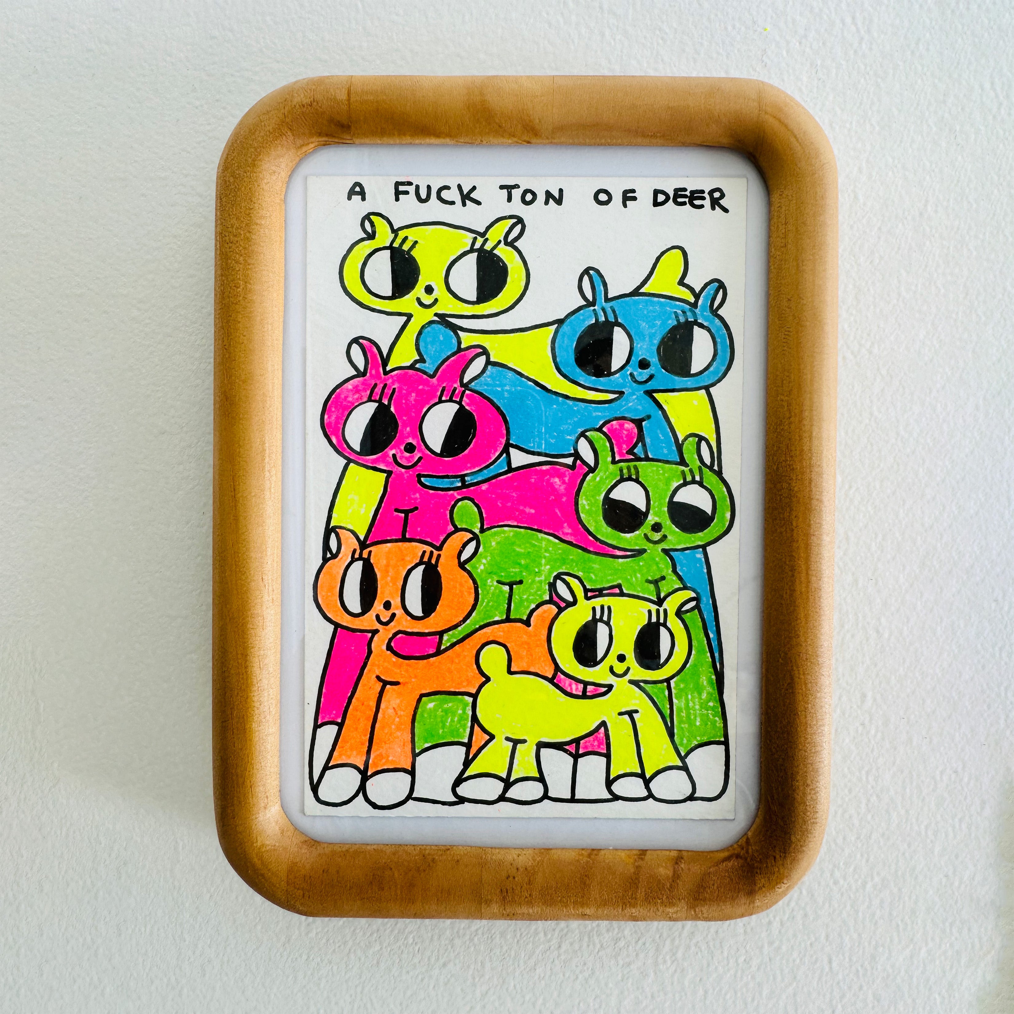 Small World - Addeline Griswold - "A FUCK TON OF DEER" – GiantRobotStore