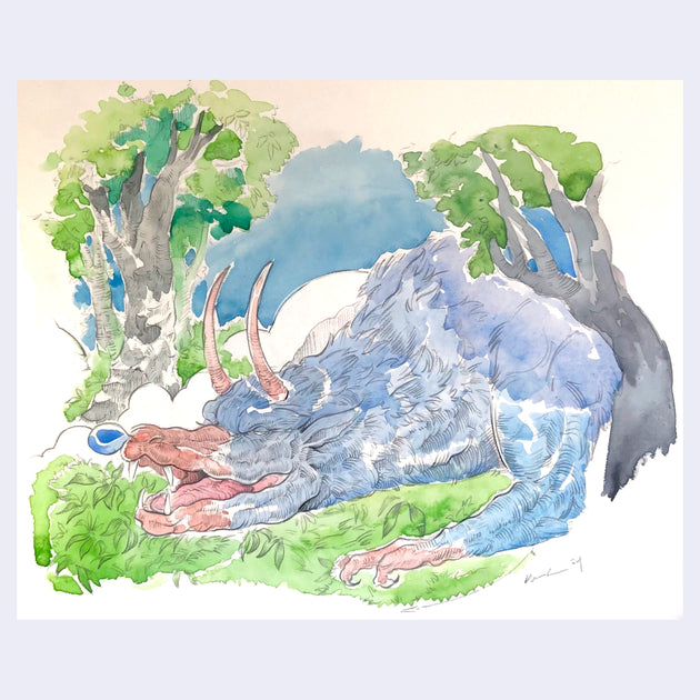 Year of the Dragon 2024 - Dylan Griffin - “Sleeping Forest Dragon ...