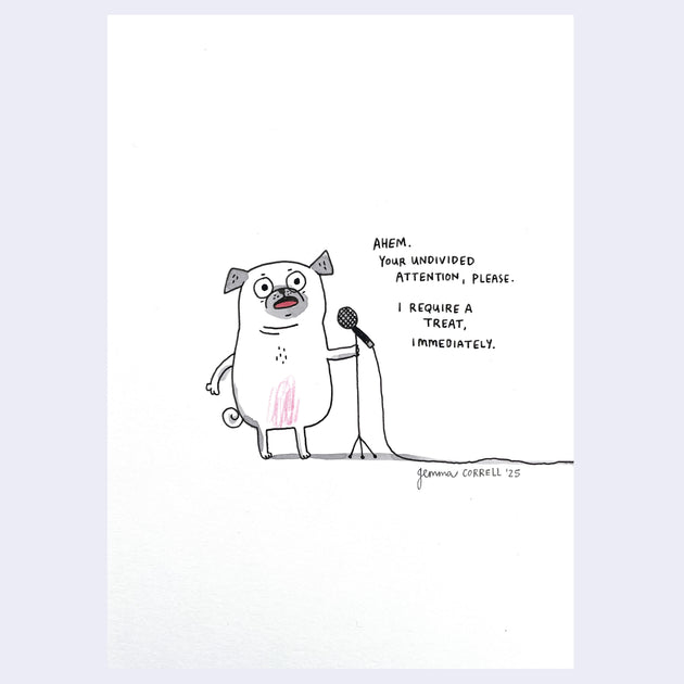 Doggo Show 2025 - Gemma Correll - "Treat" – GiantRobotStore