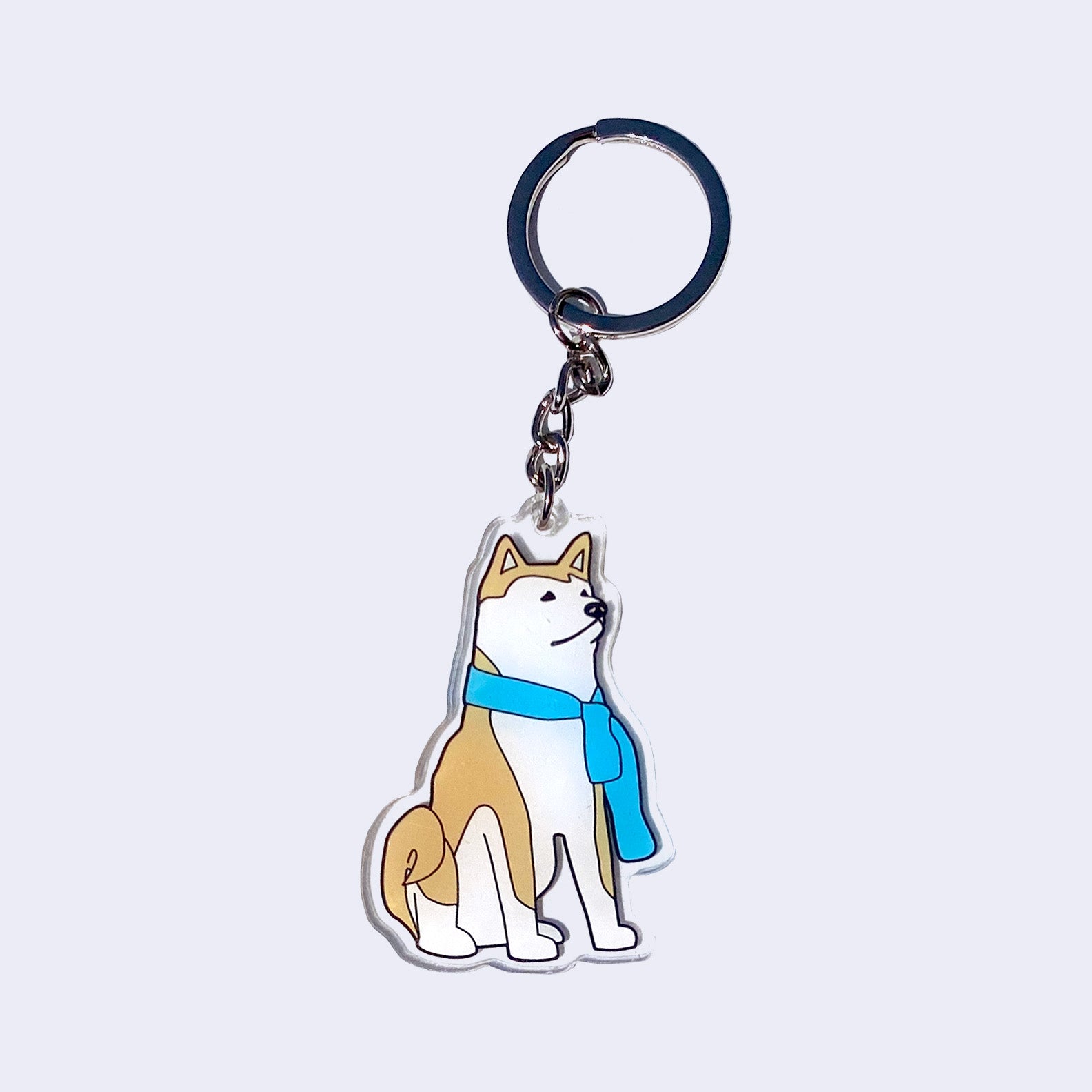 Giant Robot - Hachiko Shiba Inu Charm Keychain – GiantRobotStore