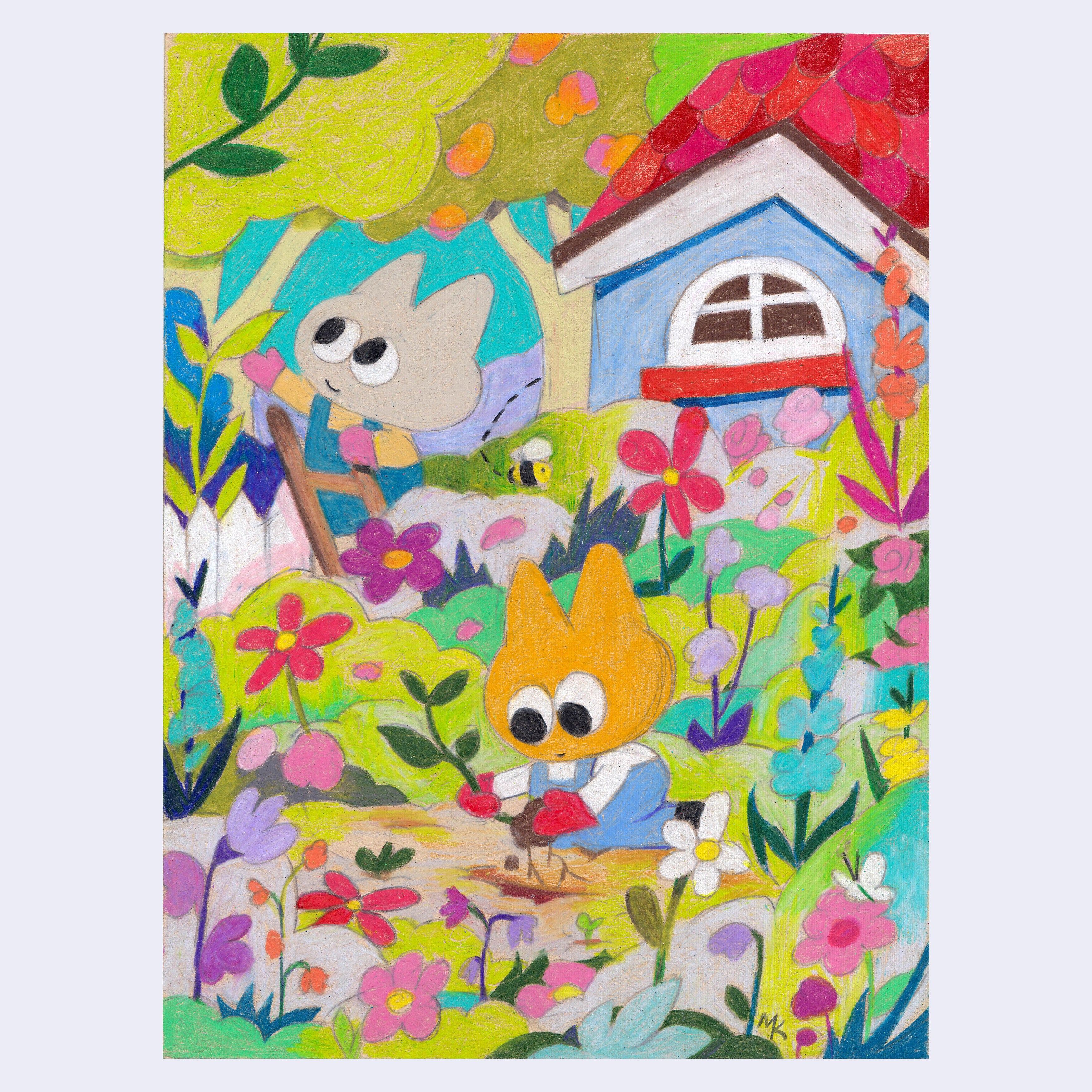 Plants & Flowers 2025 - Michelle Ku - "In The Garden" – GiantRobotStore