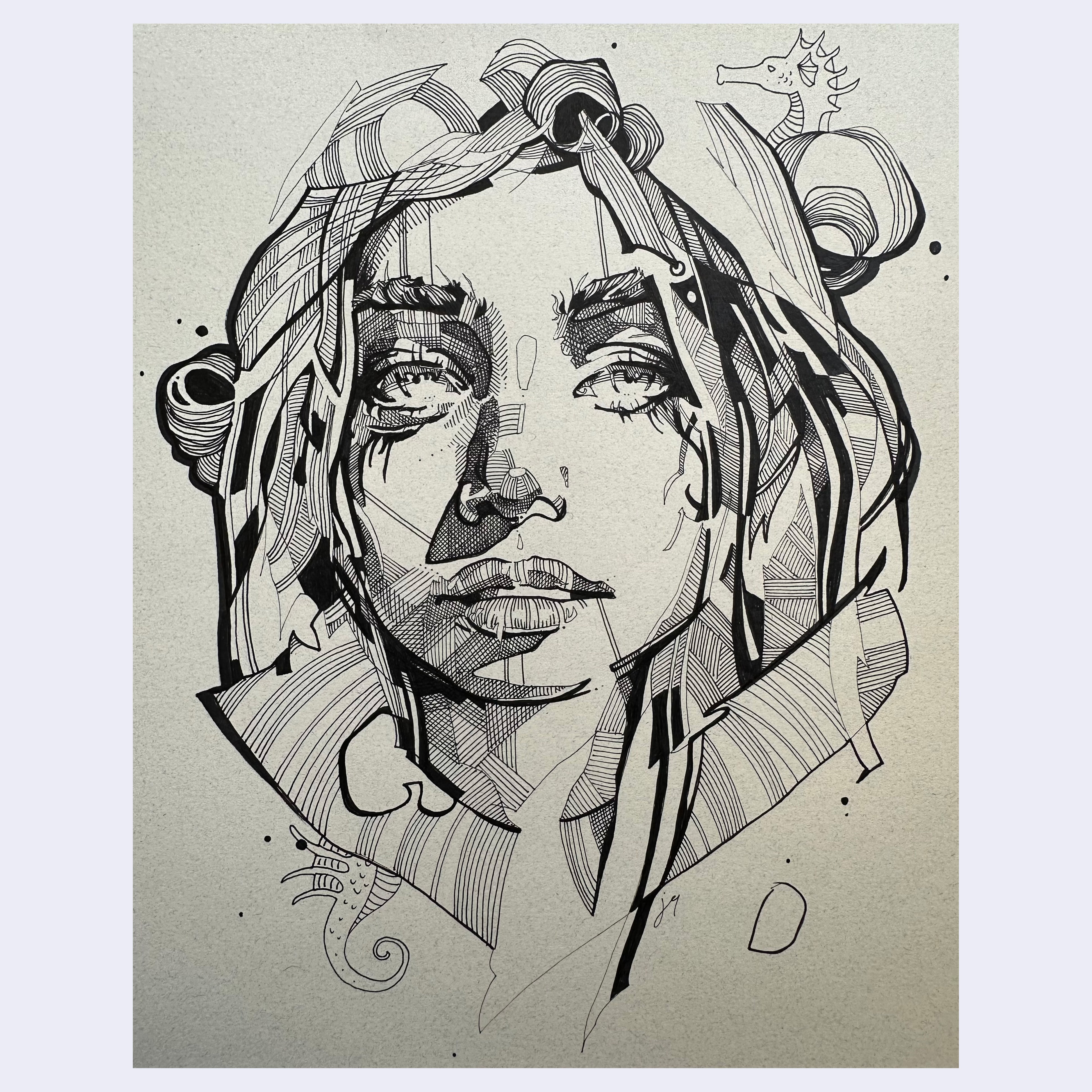 Rakugaki 8 (2026) - Jenna Gibson - "Aquarius" – GiantRobotStore