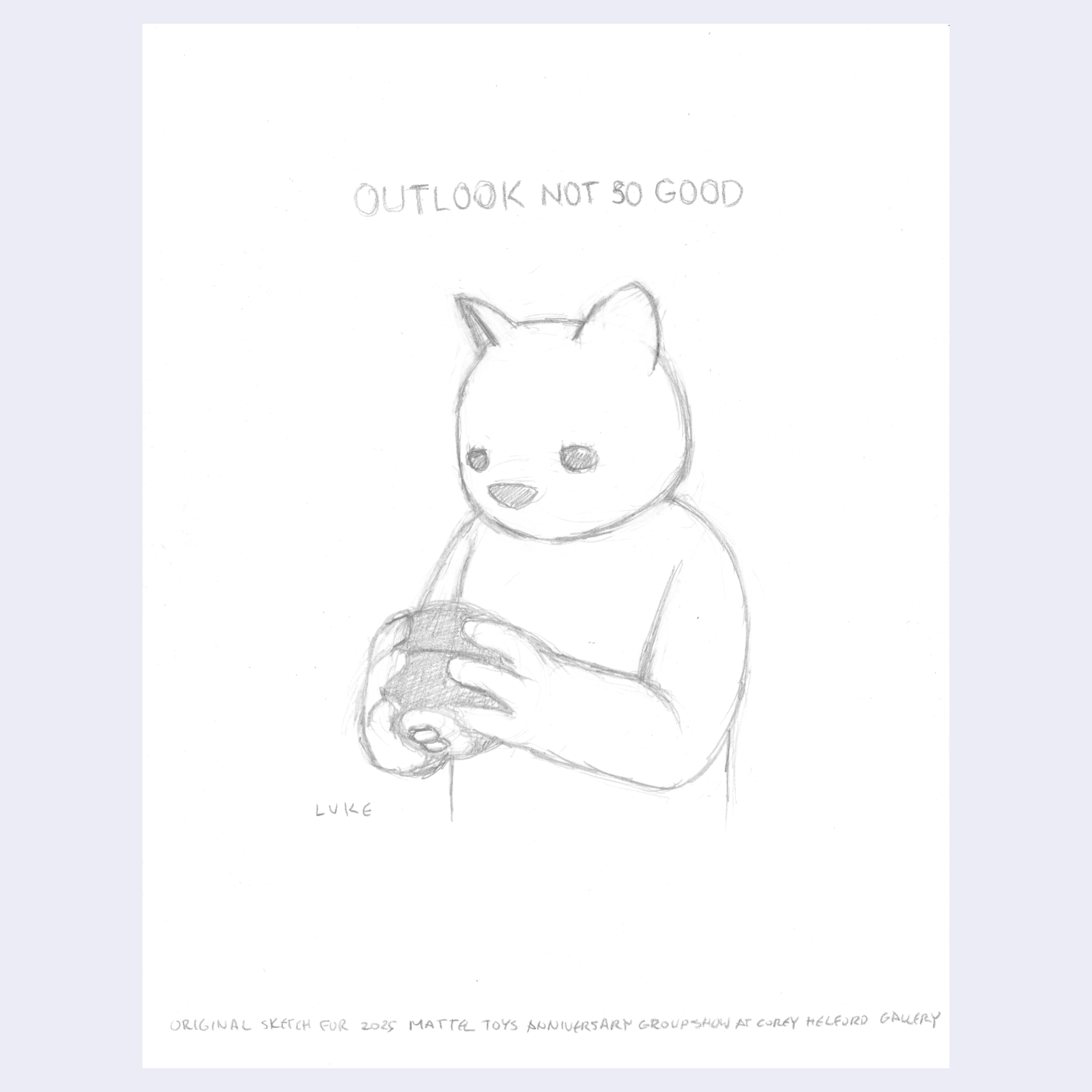 Rakugaki 7 (2025) - Luke Chueh - "Outlook Not So Good" – GiantRobotStore