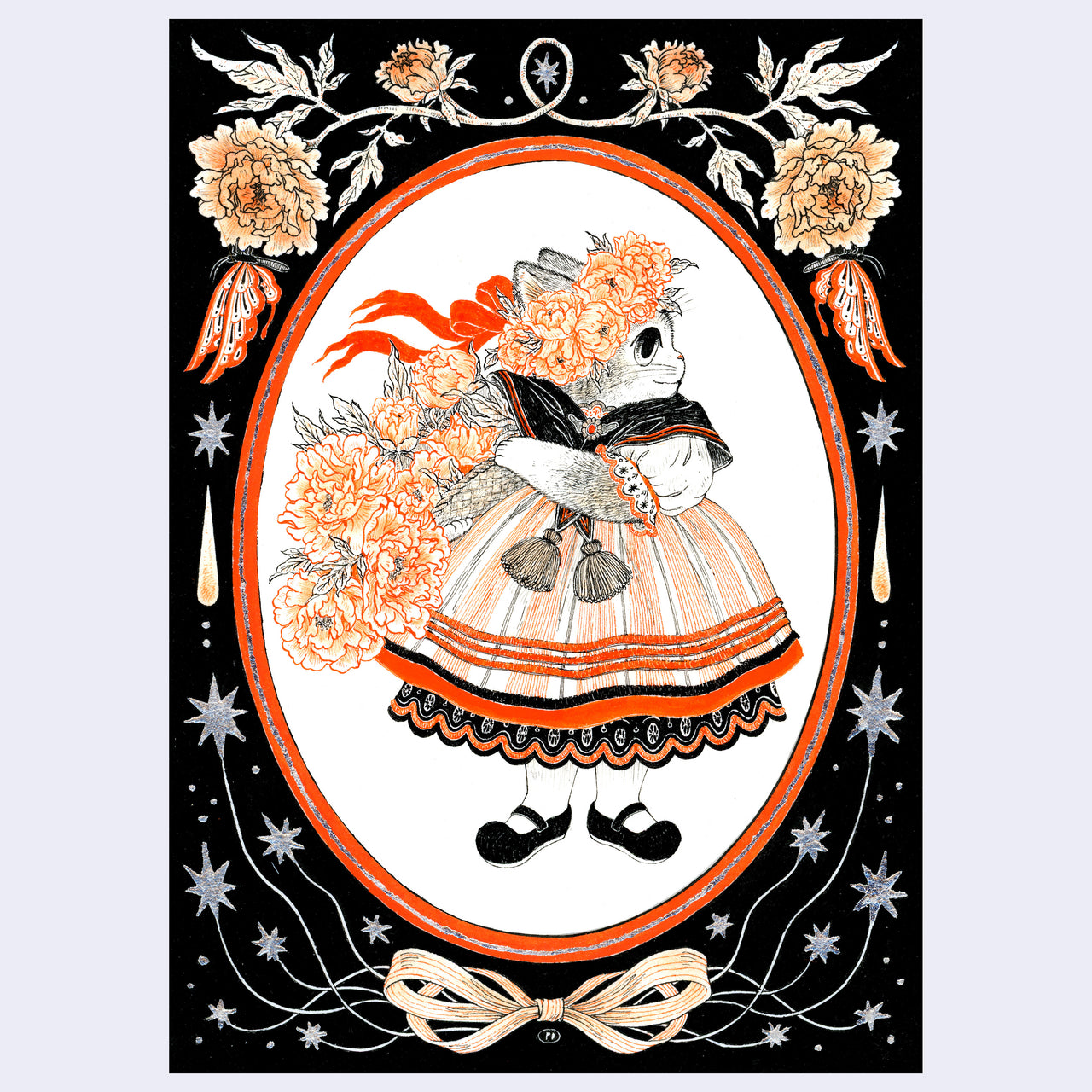 Neko Show 2026 - #55 - Po Yan Leung - "Flower Girl #1" – GiantRobotStore