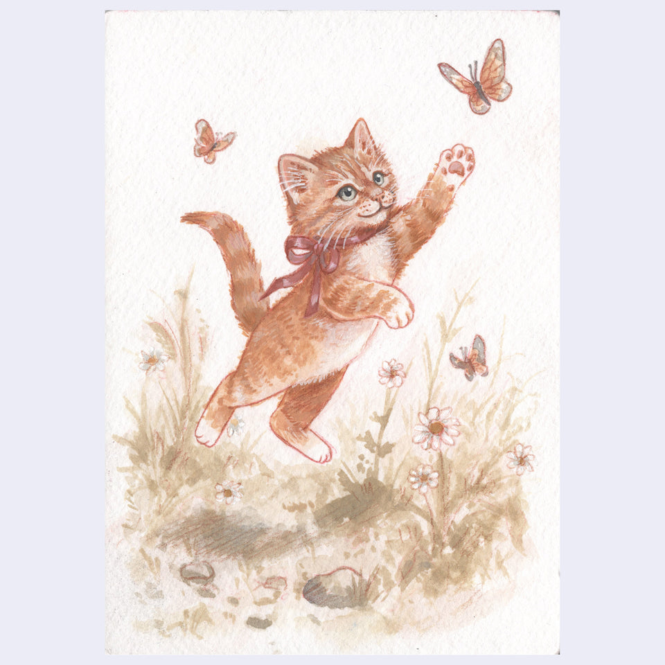 Neko Show 2026 - #06 - Scion Illustration - "The Red Ribbon Kitten ...