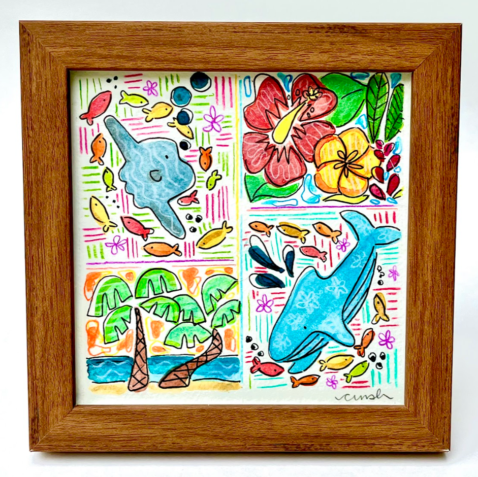 Land & Sea Show 2025 - Michelle Sakai-Hart - "Dive Day" – GiantRobotStore