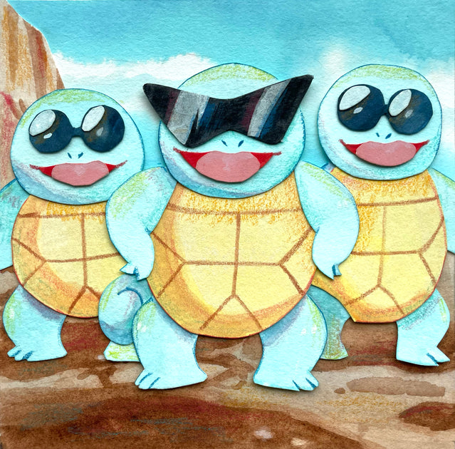 Reanimated 2025 - Tinna Guo - "Iconic Squirtle" – GiantRobotStore