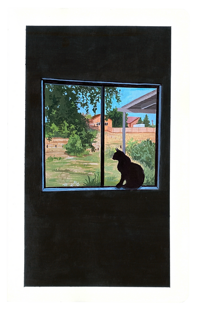Rakugaki 6 (2024) - Stacy Javier - "Window View" – GiantRobotStore