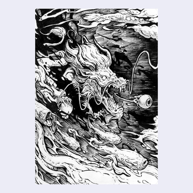 Rakugaki 6 (2024) - Sorie Kim - "Year of the Dragon" – GiantRobotStore