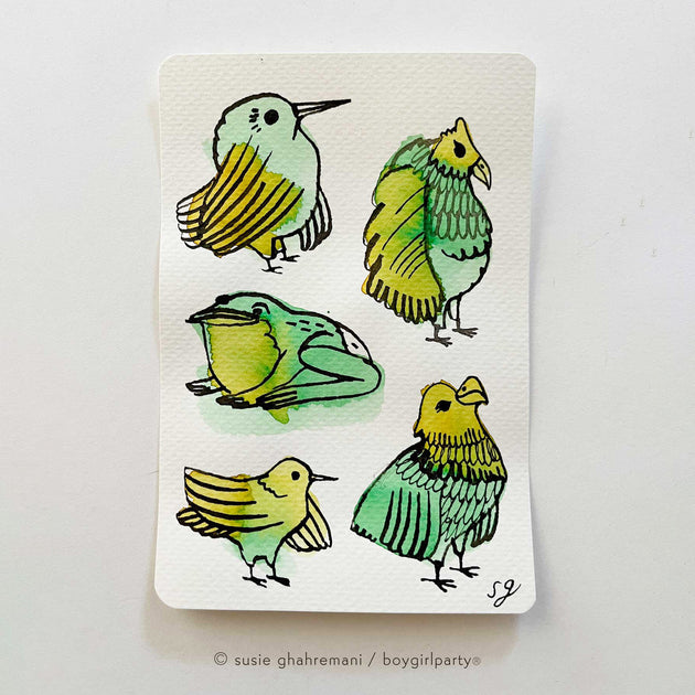 Susie Ghahremani - Bookish - #94 - "Inkblot Drawing #14" – GiantRobotStore