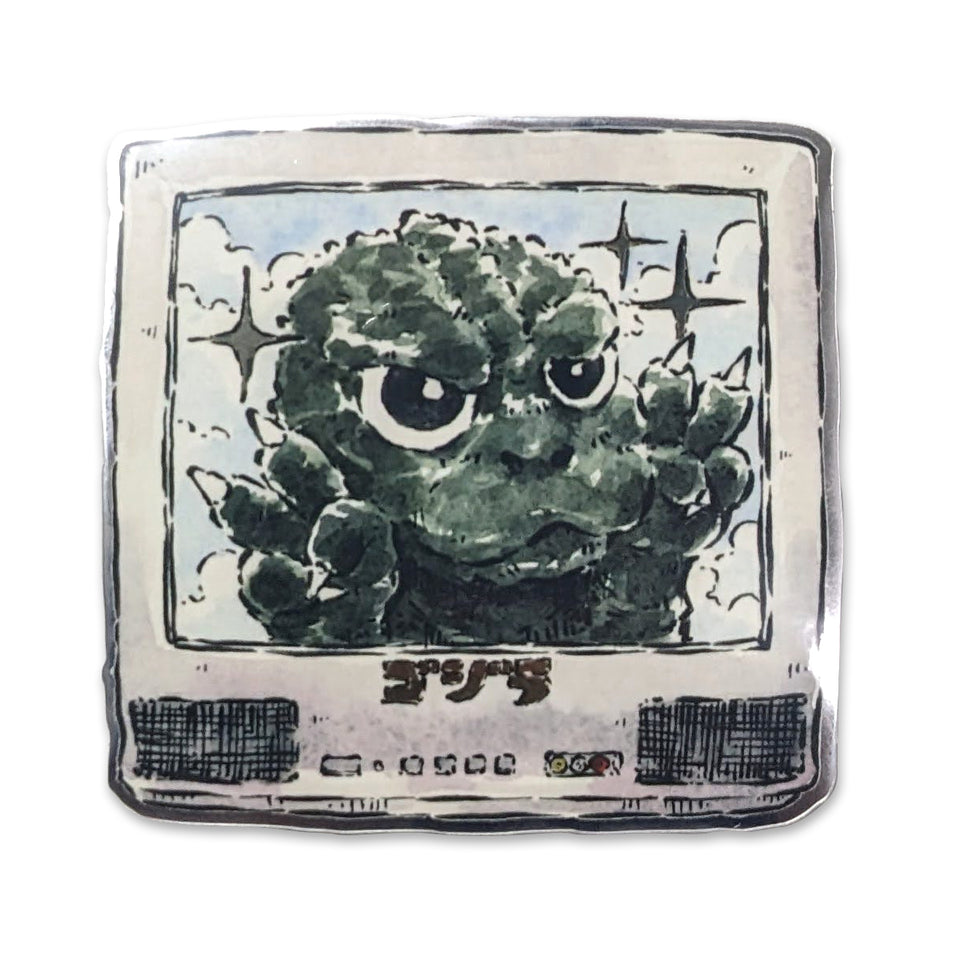 Kelly Yamagishi - "Shiny Godzilla TV" Sticker – GiantRobotStore