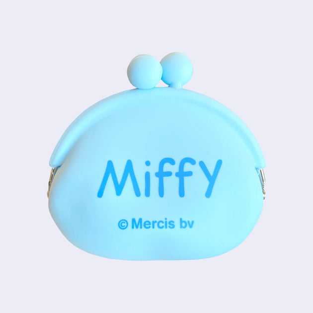Miffy - Pochi Silicone Pouch Coin Purse (Blue) – GiantRobotStore