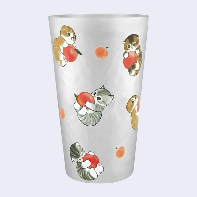 Mofusand Aluminum 450ml Tumbler Cup (Peach) – GiantRobotStore