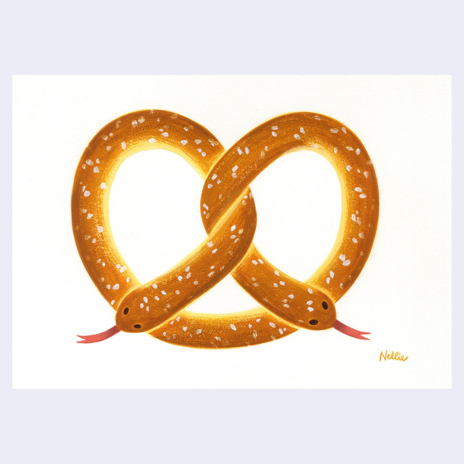 Year of the Snake 2025 - Nellie Le - “Double-Headed Salted Pretzel Sna ...