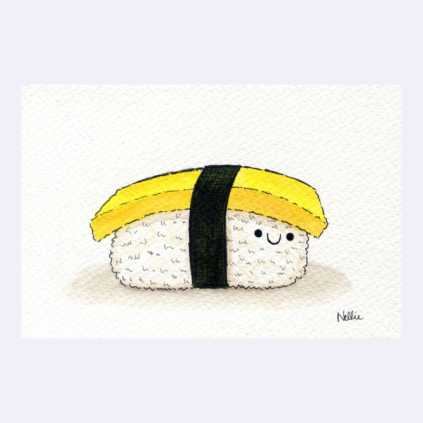 Tamago Sushi 24. Tamago Nigiri (veg) – Lin Kitchen