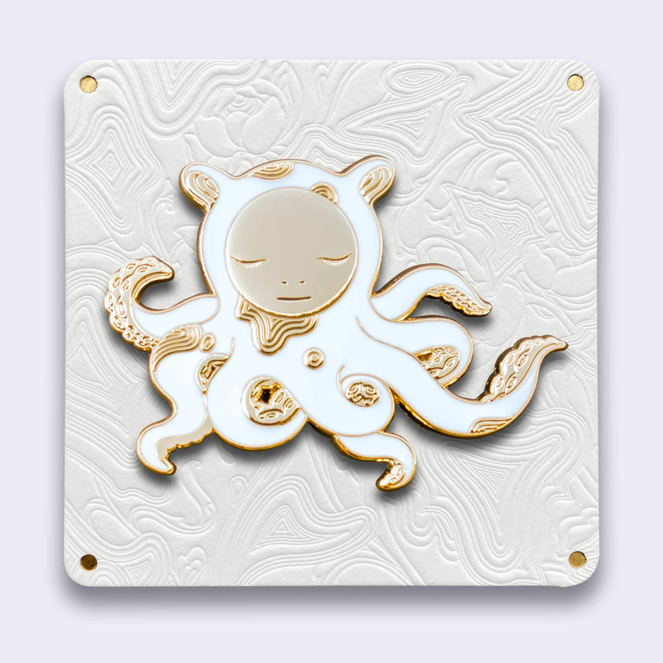 James Jean - Oswald Enamel Pin (Bleached) – GiantRobotStore
