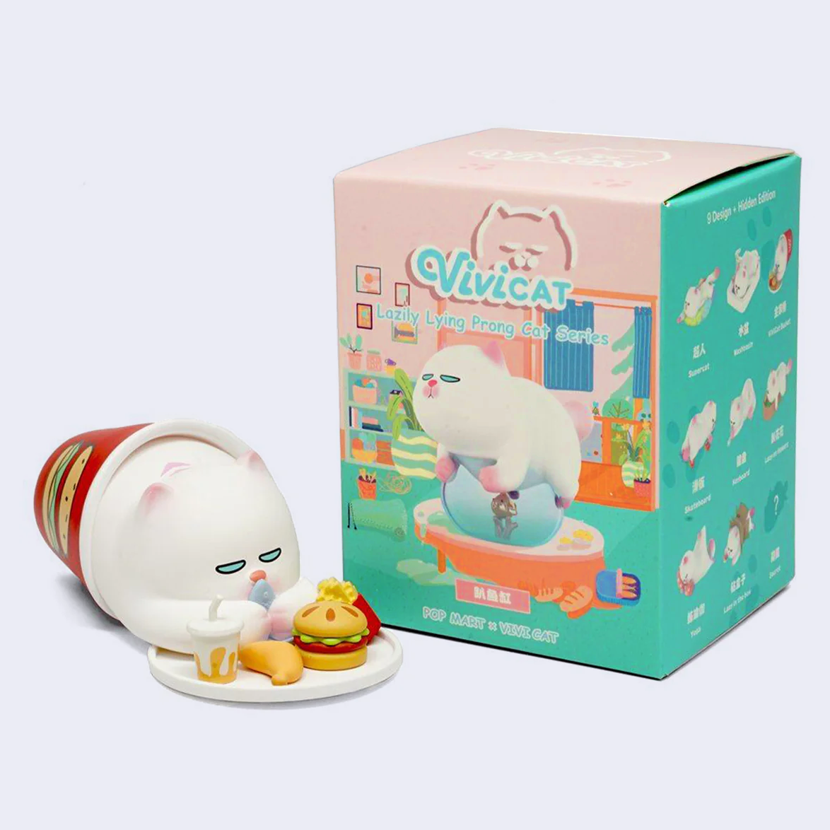 Vivicat Lazily Lying Prone Cat Series Blind Box – GiantRobotStore
