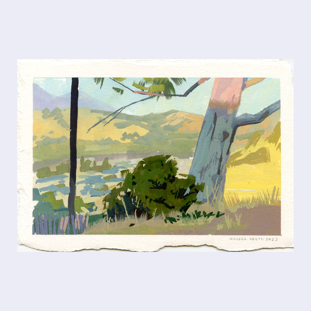 Sitting Outside 2 - Michael Relth - #14 - "Dry Elysian Park ...