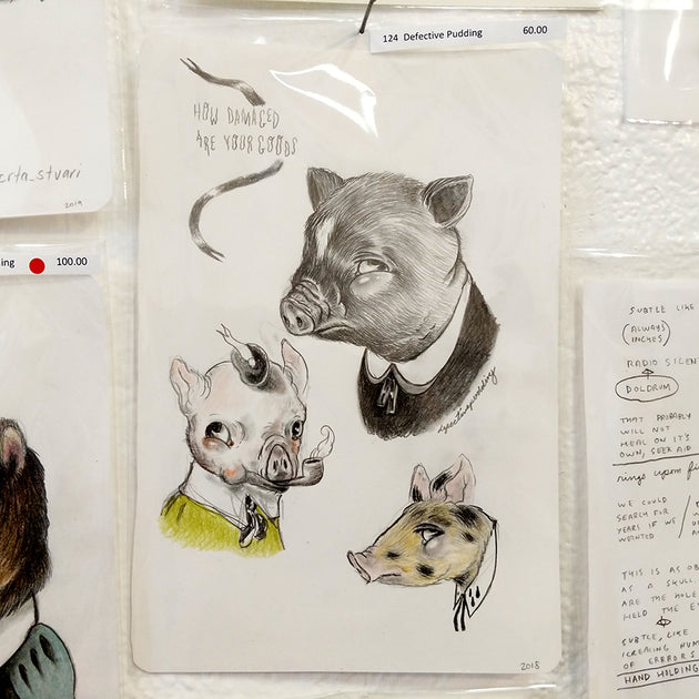 Rakugaki - Defective Pudding - #124 – GiantRobotStore