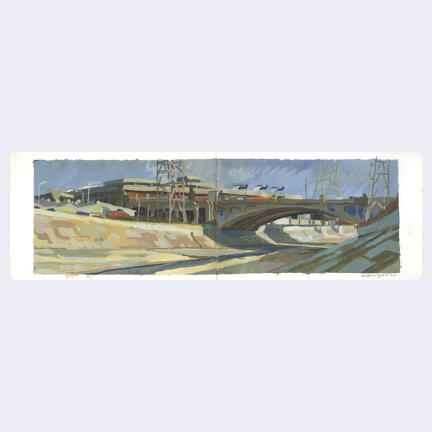 Sitting Outside - #102 - Kellan Jett - "LA River 4" 2020 – GiantRobotStore