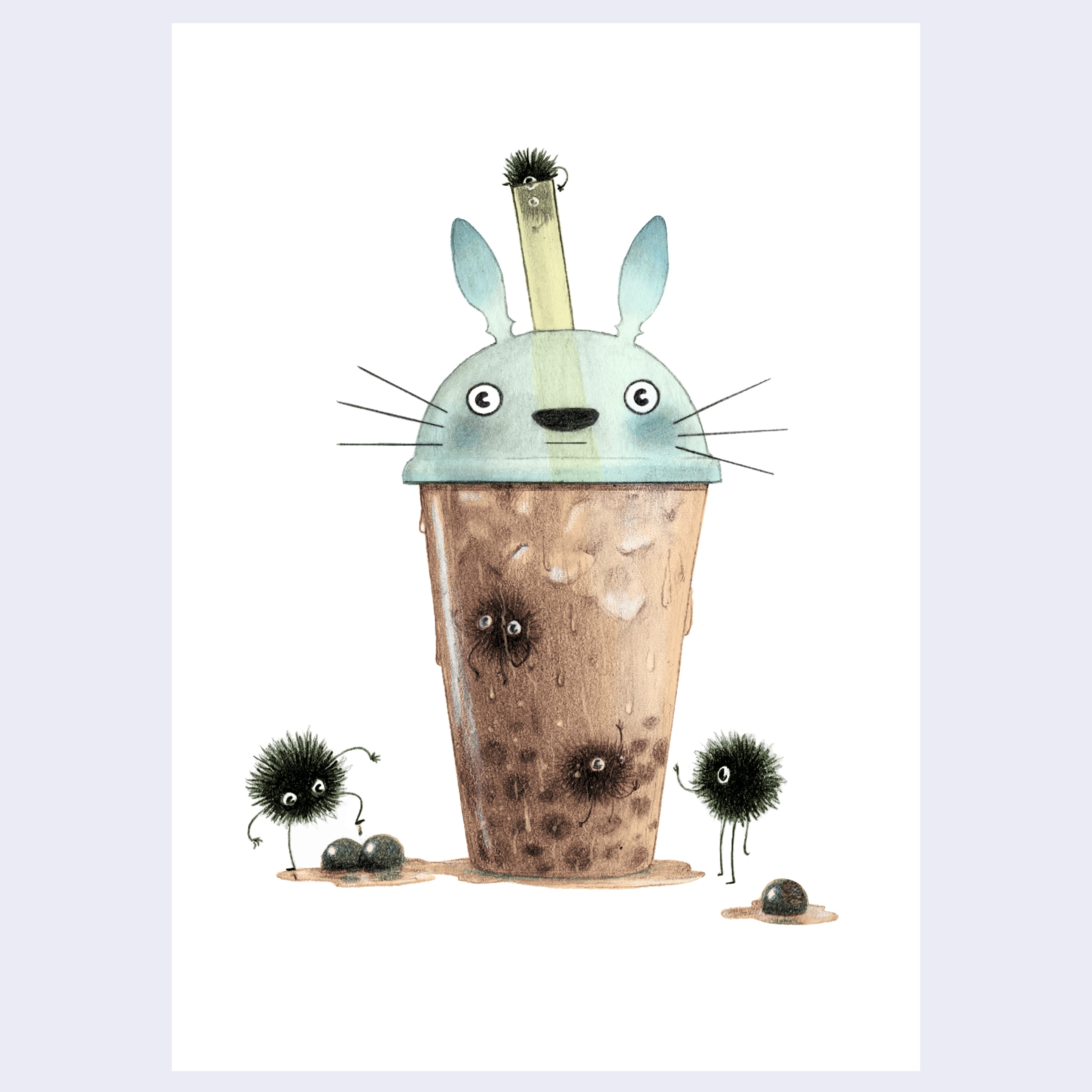Cassia Lupo - "Boba Sprites" Art Print – GiantRobotStore