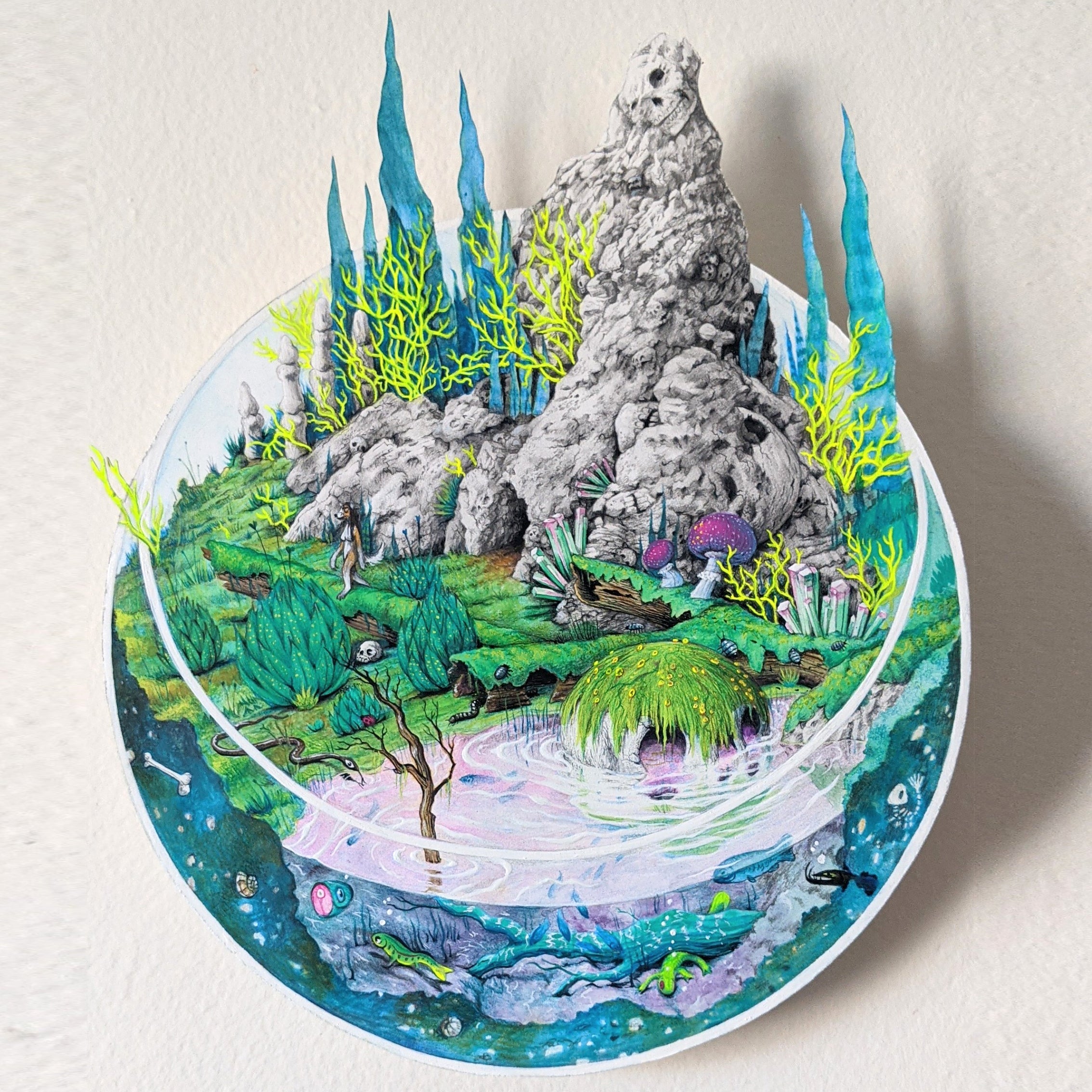 8 x 8 (2022) - #04 - Cassia Lupo - "Lycan in Lichen" – GiantRobotStore