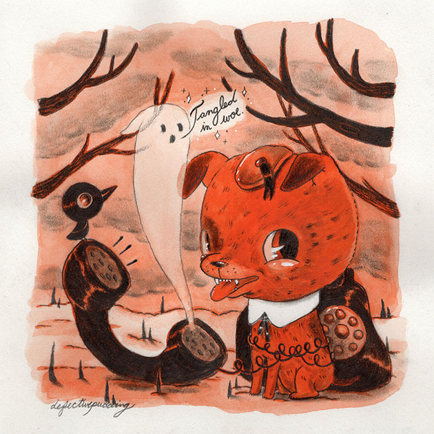 8 x 8 - Defective Pudding - "Tangled in Woe" – GiantRobotStore