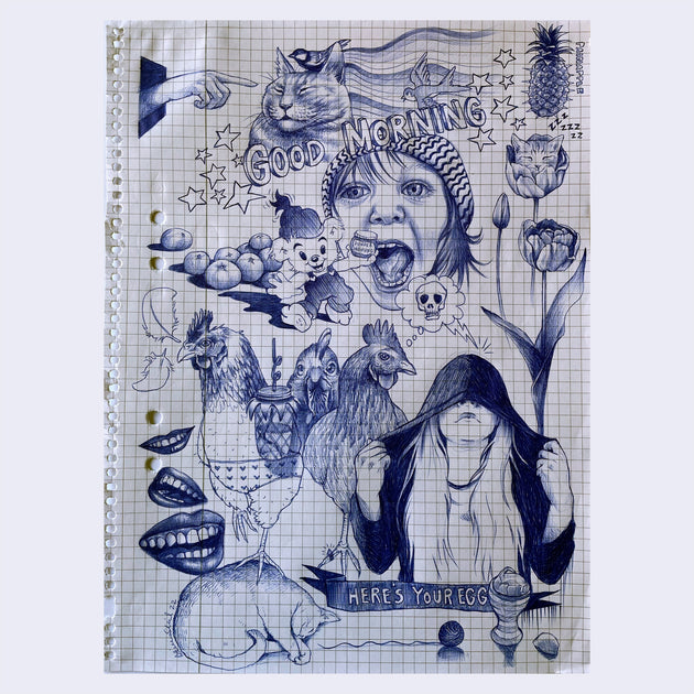 Rakugaki 4 - Linnea Strid - "Good Morning" – GiantRobotStore