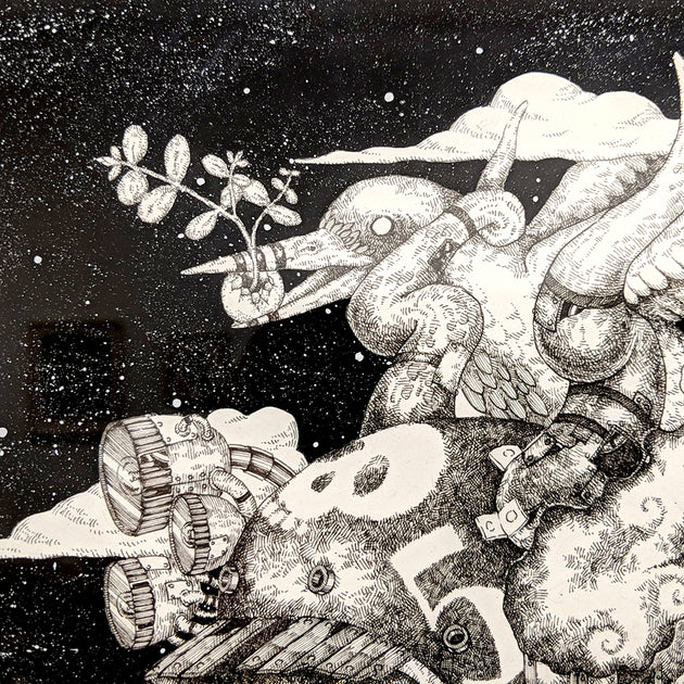 Yusei Abe - Shiro-Kuro IV #21 – GiantRobotStore