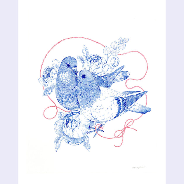The Plant Show 3 - Nancy Chiu - "Two Hearts of a Feather" – GiantRobotStore