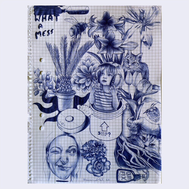 Rakugaki 4 - Linnea Strid - "What A Mess" – GiantRobotStore