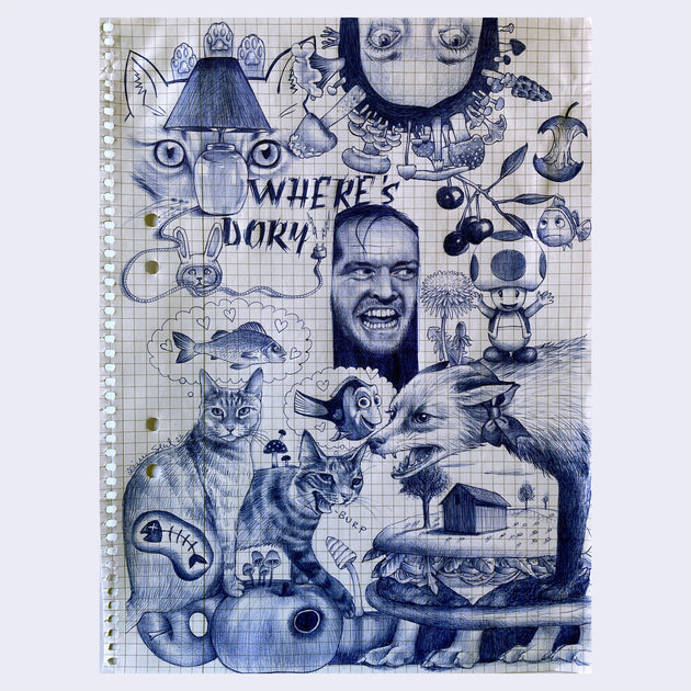 Rakugaki 4 - Linnea Strid - "Where's Dory" – GiantRobotStore