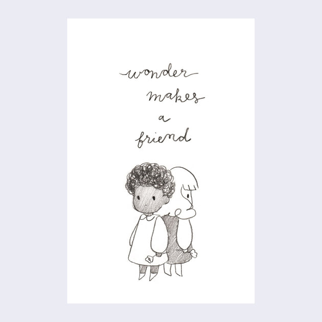 Wonder & Friends - "Wonder Makes A Friend" Zine – GiantRobotStore