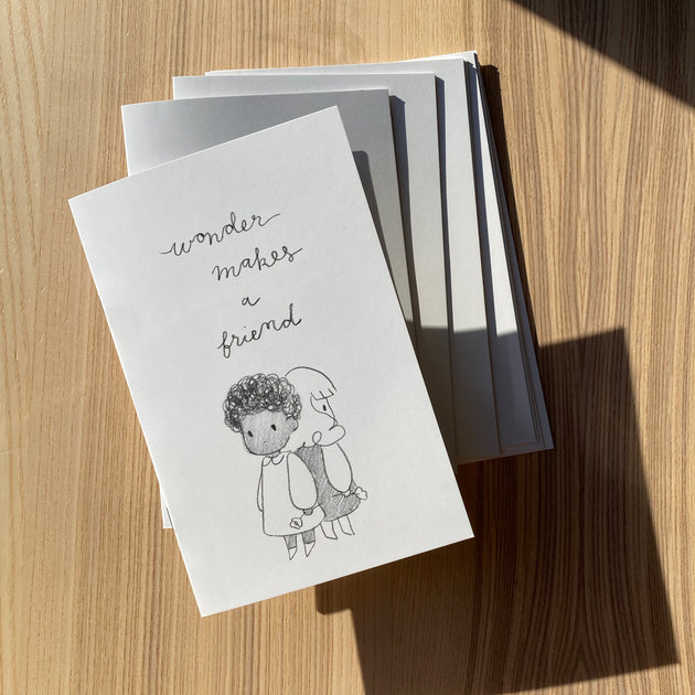 Wonder & Friends - "Wonder Makes A Friend" Zine – GiantRobotStore